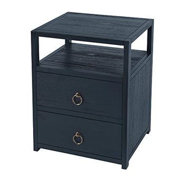 Butler Specialty Amelle Raffia Console Table In Blue - Walmart.com