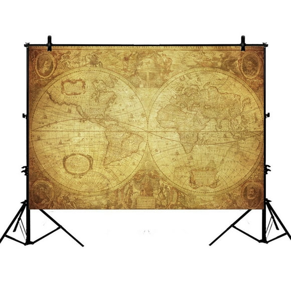 World Map Backdrop