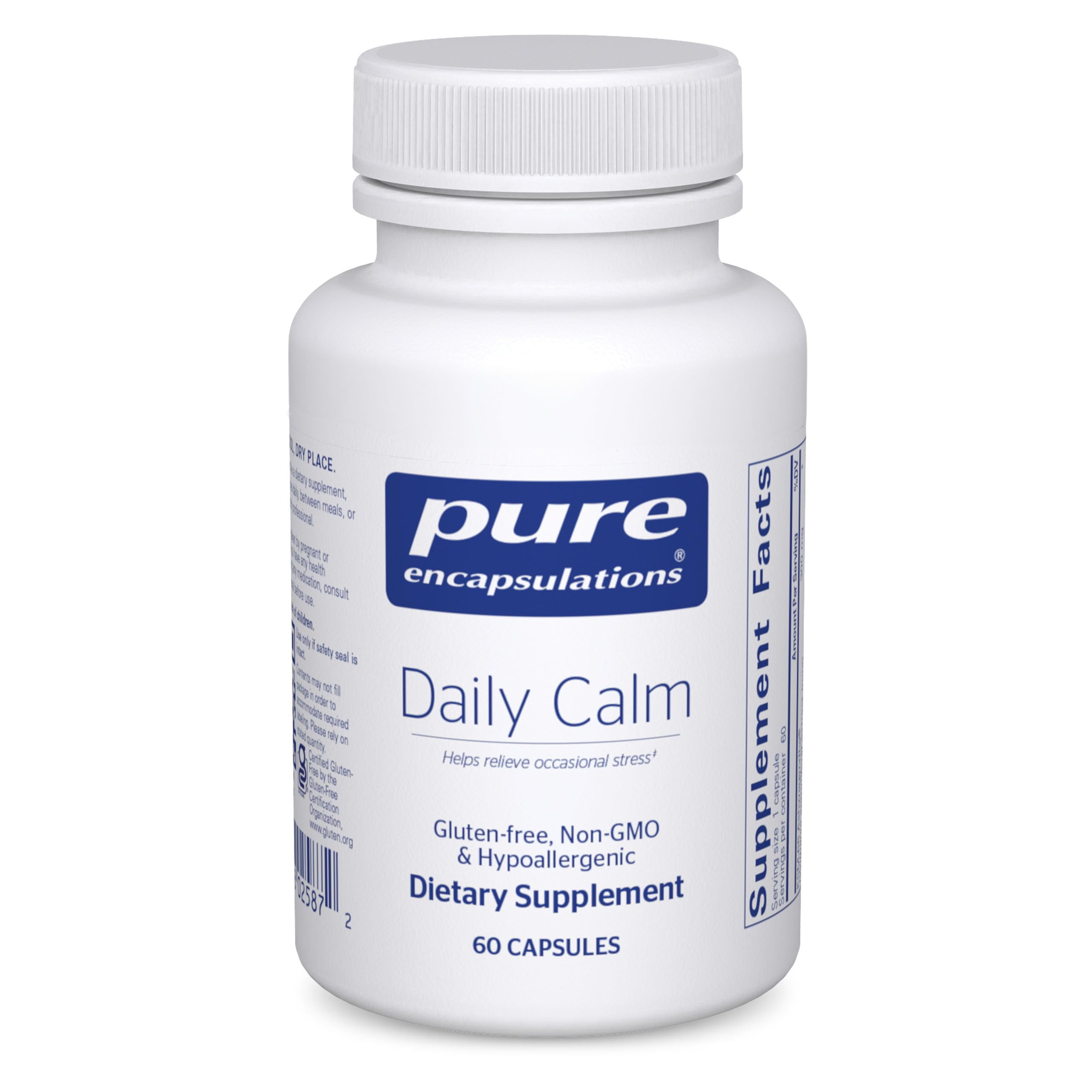 Suplemento Pure Encapsulations Daily Calm 60 cápsulas | Walmart en línea