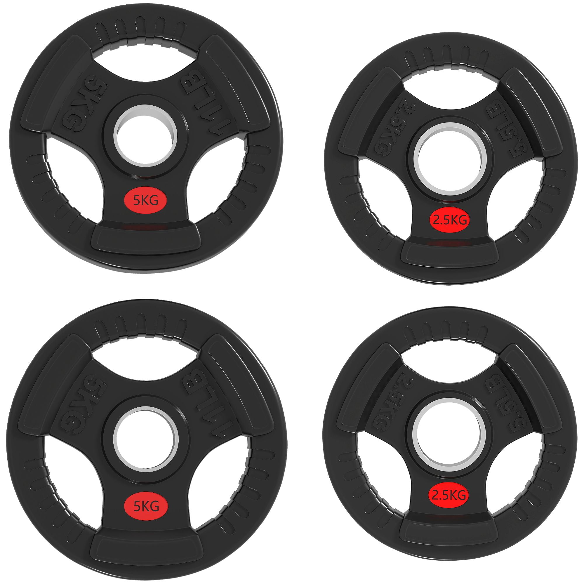 Click here for Unbranded Soozier 33lb Barbell Weight Plates Set -... prices