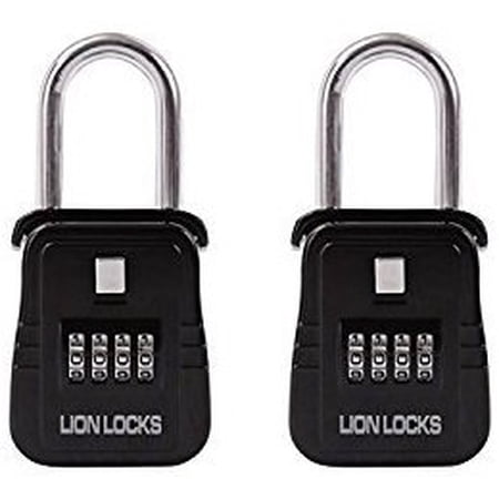 Lion Locks 1500 Key Storage Realtor Lock Box with Set-Your-Own ...