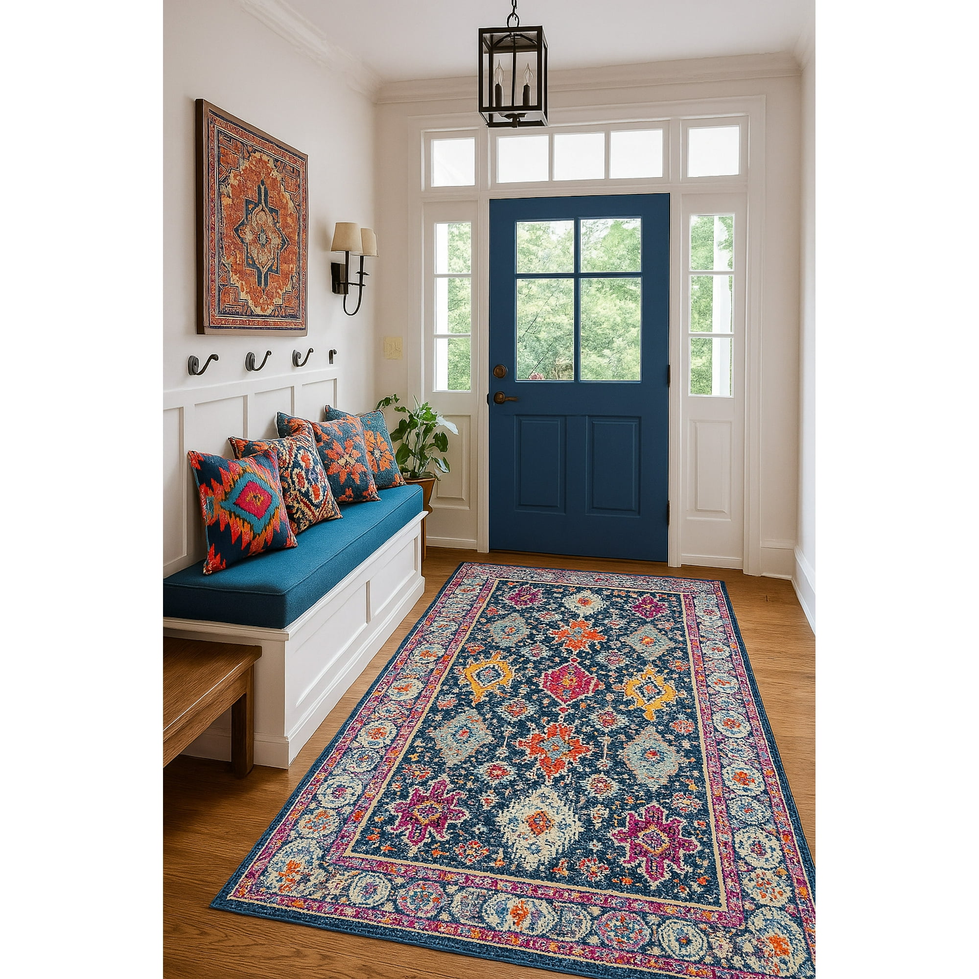 Rug Branch Savannah Collection Traditional Area Rug 79 X 109