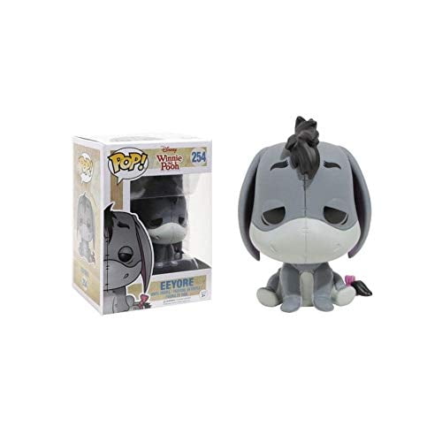 Funko POP! Disney Winnie the Pooh Eeyore #254 [Flocked] Exclusive ...