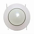 6 Inch Drop Opal Recessed Shower Glass Lens, Wet Location, Milky ...