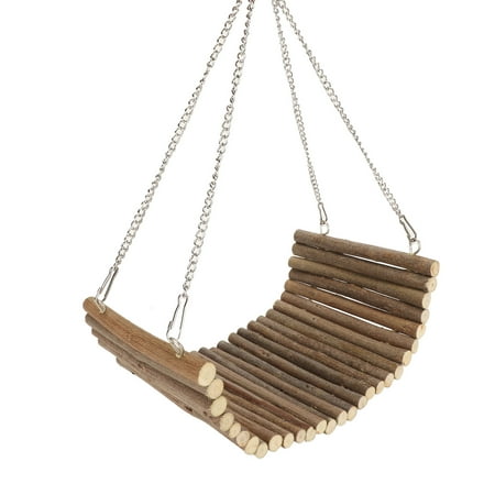 Hamster Wooden Swing, Wooden Swing Natural Large Space For Mice For ...