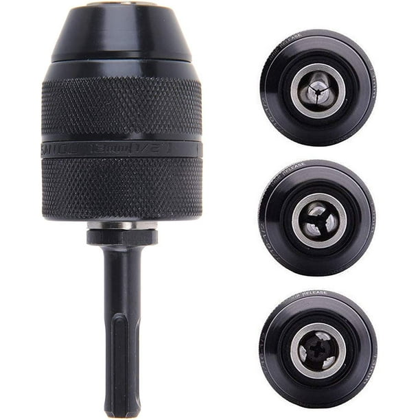 2-13mm Quick Release Keyless Chuck Adapter Heavy Duty Professional ...
