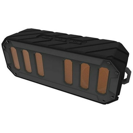 Supersonic IPX7 Waterproof Bluetooth Floating Portable Speaker, Black ...