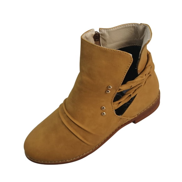 Wood Heel Boots