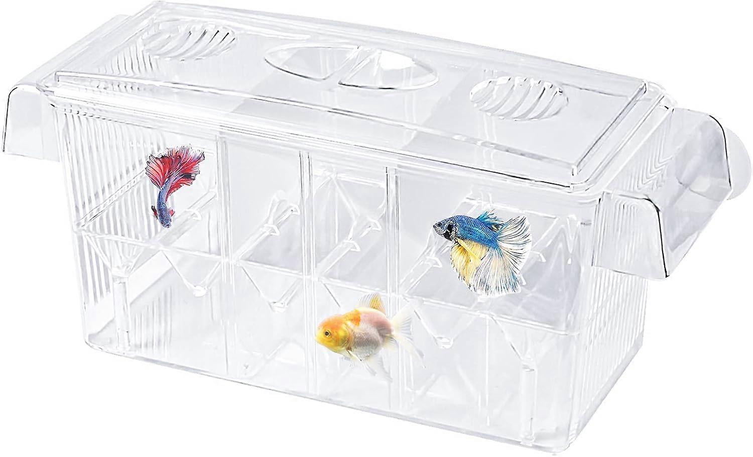 Aquarium Breeding Box, Large Capacity Breeding Aquariums, Acrylic Fish ...