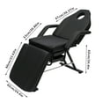 TOOL1SHOoo Tattoo Chair for Client with Tray Facial Bed Lash Bed for ...