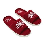 Dr Pepper Always One Of A Kind Men's Red Slide Slippers -Medium ...