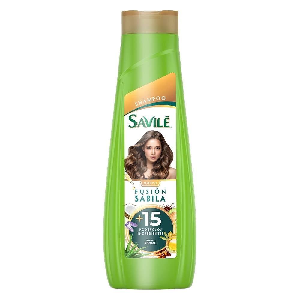 Shampoo Savilé Fusión sábila +15 ingredientes 700 ml | Walmart en línea
