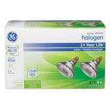 GE Halogen Outdoor Floodlight Bulbs, 60W PAR38, 2-pack, Exterior Flood ...