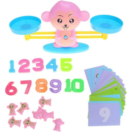 Monkey Cool Math Game Counting Toy Number Educational Learning Tool ...
