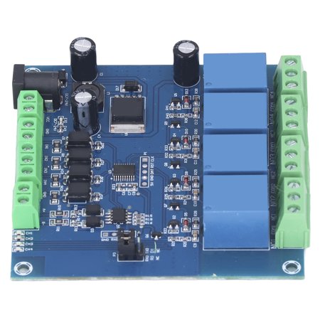 4 Channel Relay Module, MAX485 Level Conversion Chip Quick Response ...