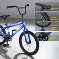 Fenbeli 18" Kids Bike, Ages 6-9 Years, Blue - Walmart.com