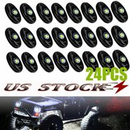 Sunpie 12 Pod RGB-W LED Rock Lights Kits for Cars, Off Road, UTV ...