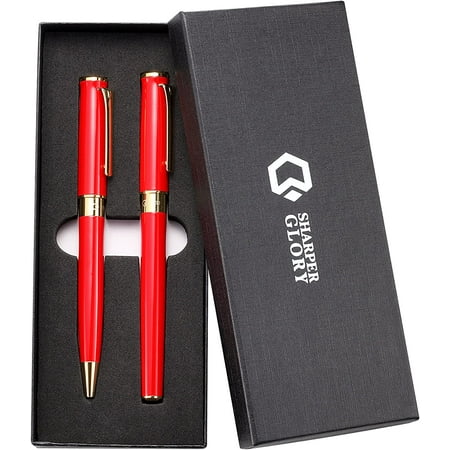 P7009 Gel Rollerball Pen and Ballpoint Pen Set with Gift Box Clic ...