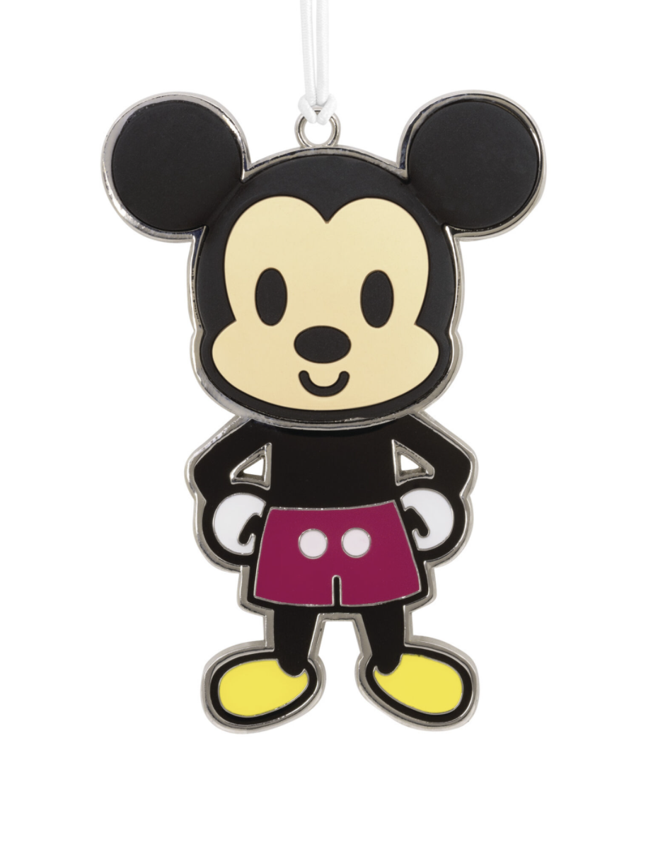 Hallmark Disney Mickey Mouse Christmas Metal Ornament New with Card ...