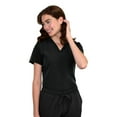 Green Town Scrubs for Women - Tuck-In V-Neck Scrub Top, Stretch Fabric ...