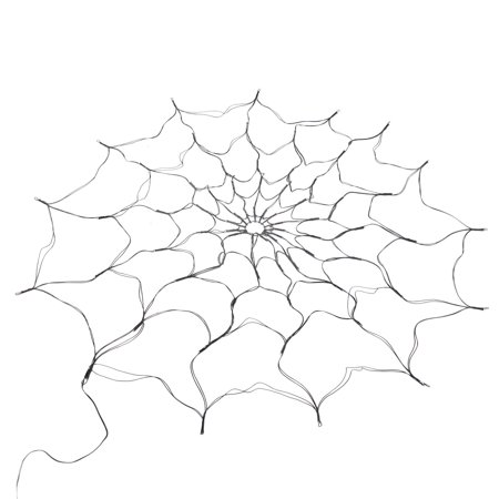Lighted Spider Web, ABS 1.2m Diameter Large Diameter Battery Powered ...