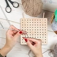 1Bag Crochet Blocking Board Square Wooden Blocking Board with 20pcs 5.9 ...