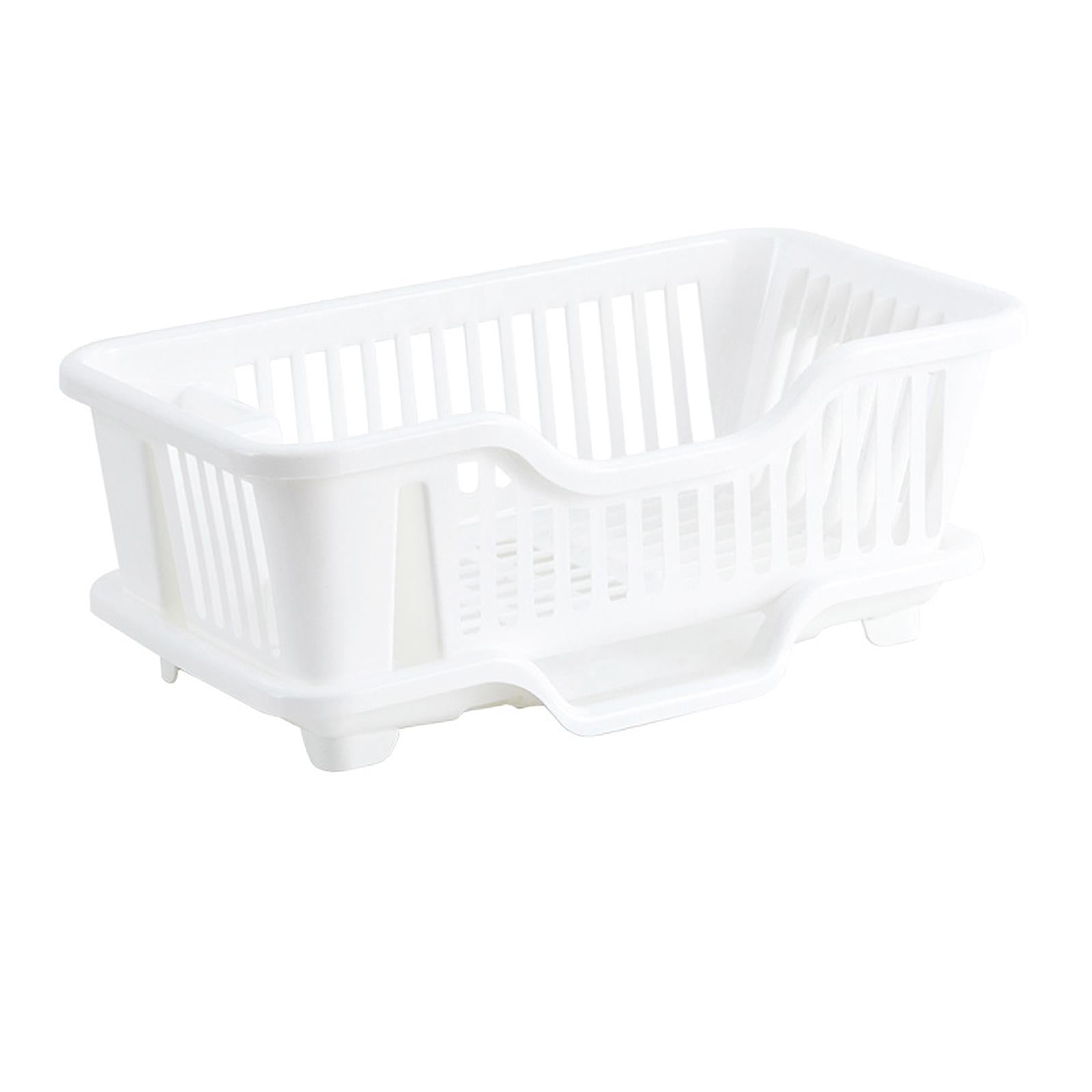 Kitchen Utensils Drainer Rack with Drain Tray Cutlery Holder Dinnerware ...