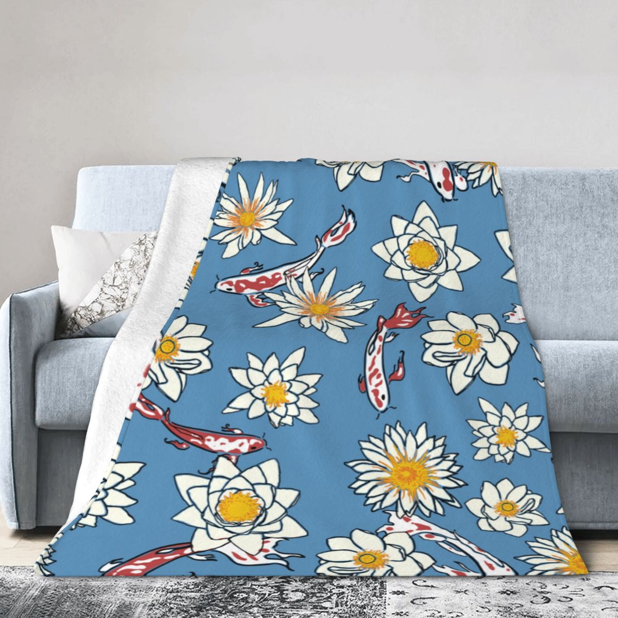 DouZhe Ultra-Soft Micro Fleece Lightweight Flannel Bed Blanket ...