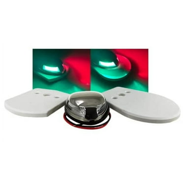 Attwood Marine LightArmor LED Stainless 2 nm Vertical Surface Mount ...