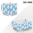 Foldable Open Top Cube Storage Basket Fabric Organizer for Clothes Toys ...