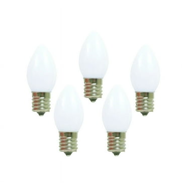 Holiday Bright Lights 9087129 LED C7 Replacement Christmas Light Bulbs ...