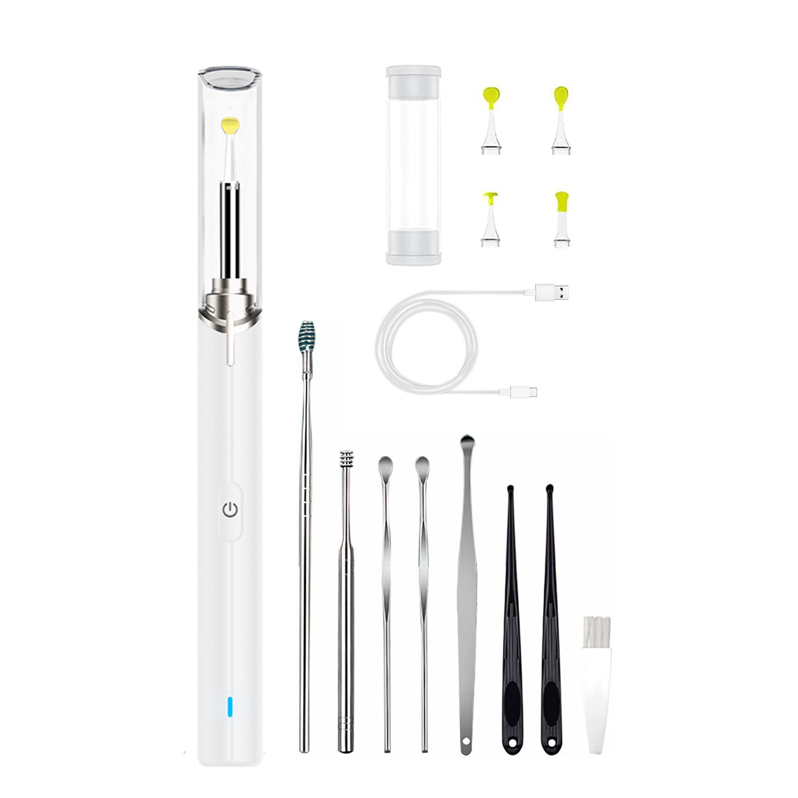 Intelligent Visual Ear Otoscope Leds Wirelessly Portable Picker Ear ...