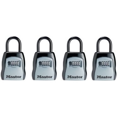 Master Lock 5422D Set Your Own Combination Portable Push Button Lock ...