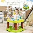 Infans 3-in-1 Baby Jumper Bouncer Activity Center w/ 3-position Toddler ...