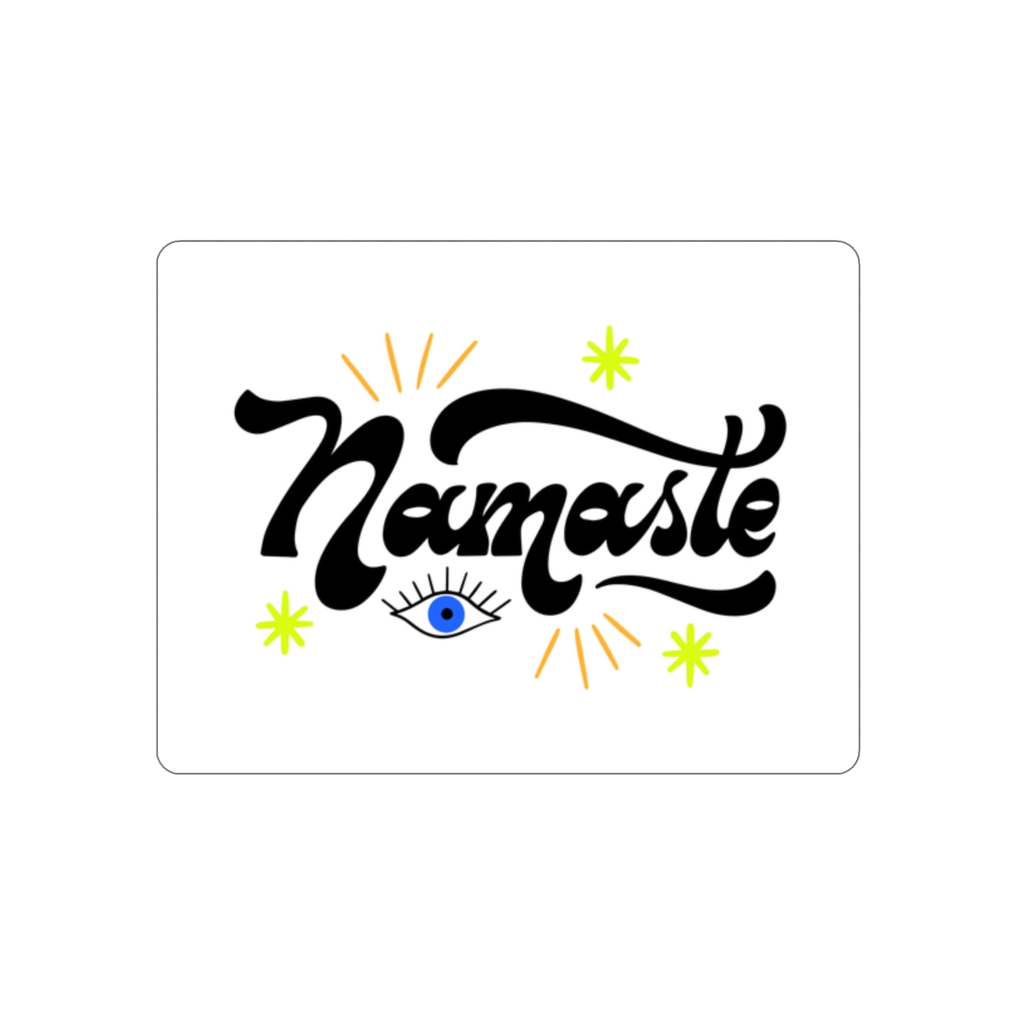 Namaste Evil Eye Mandala Die-Cut Stickers - Walmart.com