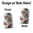 Boho Feathers Drink Beer Soda Insulated Sleeve Holder Can Cooler Hugger ...