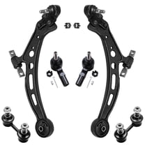 Detroit Axle Front Lower Control Arms, Ball Joint, Outer Tie Rods, Fits ...