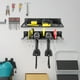 Costway Power Tool Organizer 4 Slot Drill Holder Wall Mounted Storage ...