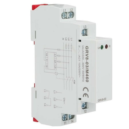 GRV8-03 Voltage Monitor, LED Indicator Monitoring Relay Self Monitoring ...