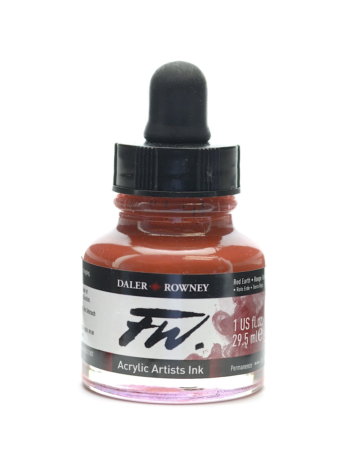 FW Artists' Ink red earth, 1 oz. (pack of 3) - Walmart.com