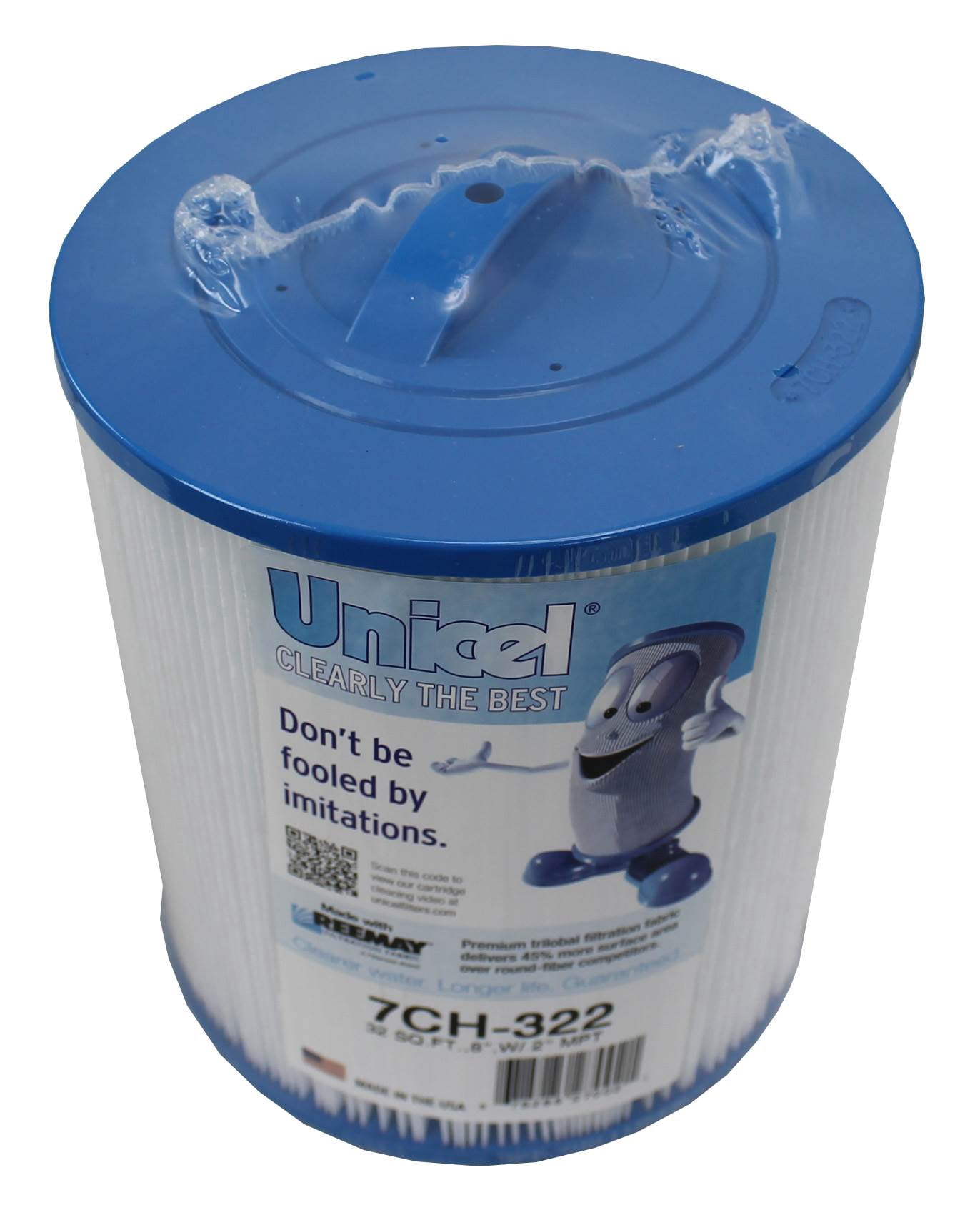 Unicel Filter Cartridges 7CH-322 CH Series 32 Sq. Ft. Bottom ...