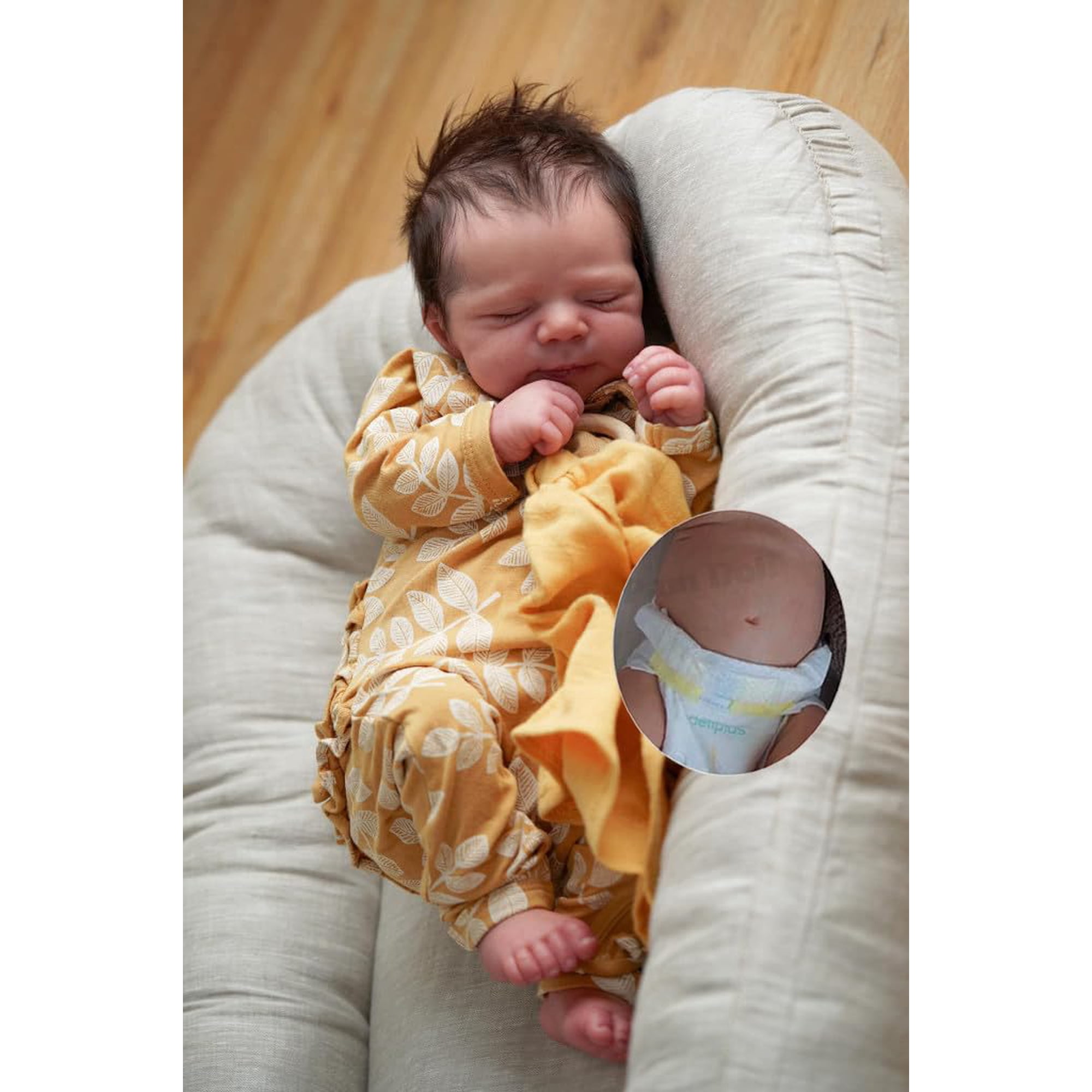 Click here for Zero Pam Full Silicone Baby Doll-18 Reborn Baby Do... prices