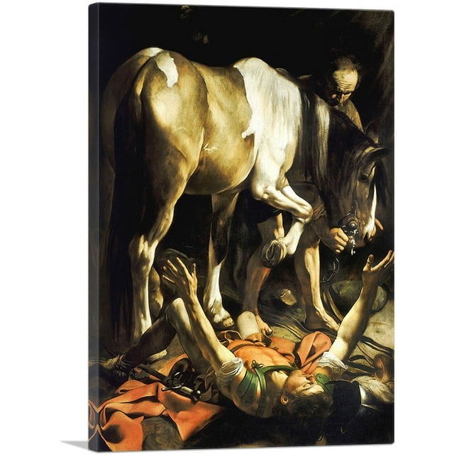 ARTCANVAS The Conversion of St Paul on the Way to Damascus 1601 Canvas ...