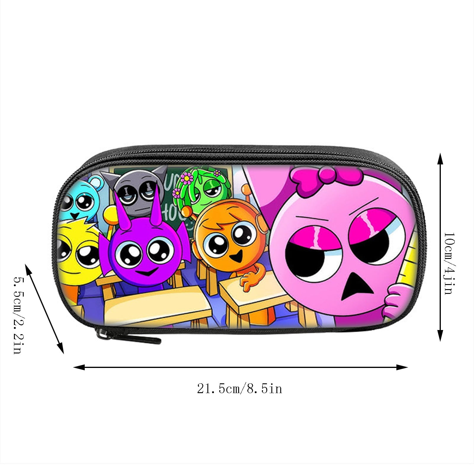 Estuche para lápices Sprunki con dibujos animados compatible con ...