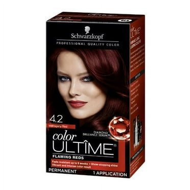 Schwarzkopf Color Ultime Hair Color Cream, 5.22 Ruby Red Packaging May ...