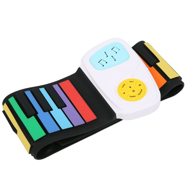 Multi-Colors Flexible Piano, Roll Up Piano, Thickened Advanced Students ...