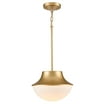 Turin Brass Pendant Light Fixture Dome Brass Pendant Lights Kitchen ...