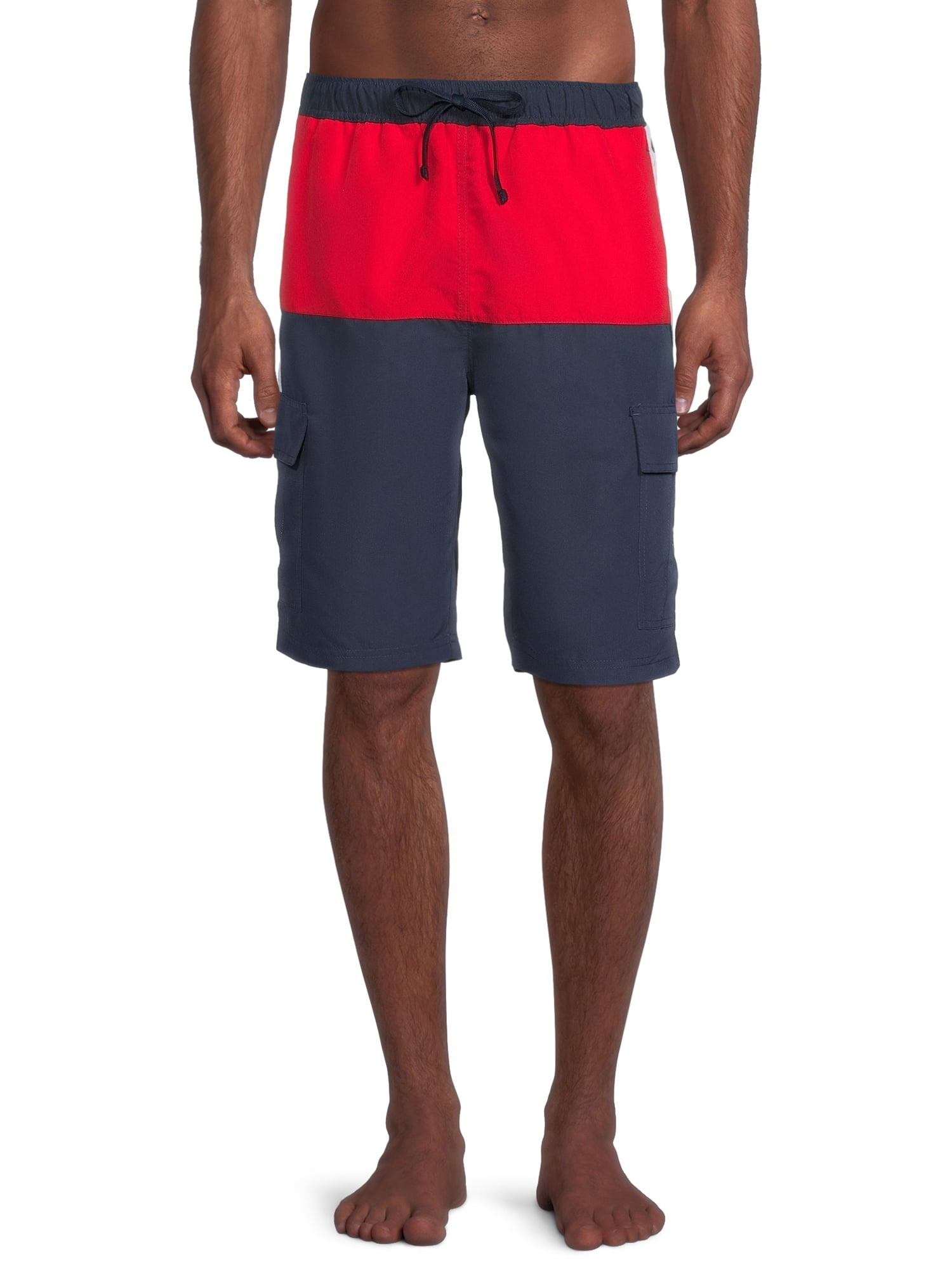 U.S. Polo Assn. - U.S. Polo Assn. Men's Cargo Swim Short - Walmart.com ...