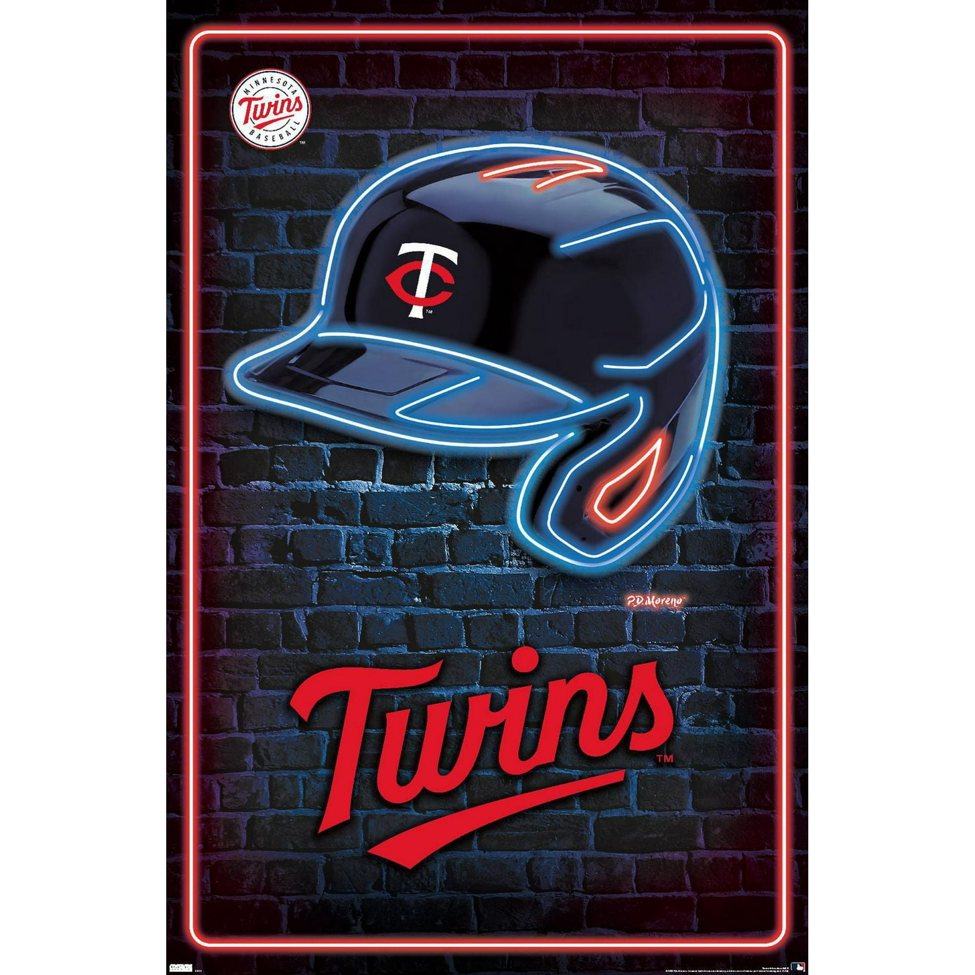 Click here for Trends International Mlb Minnesota Twins - Neon He... prices