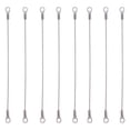 8pcs Stainless Cabinet Restraint Cable Cupboard Hinge Flexible Braided ...